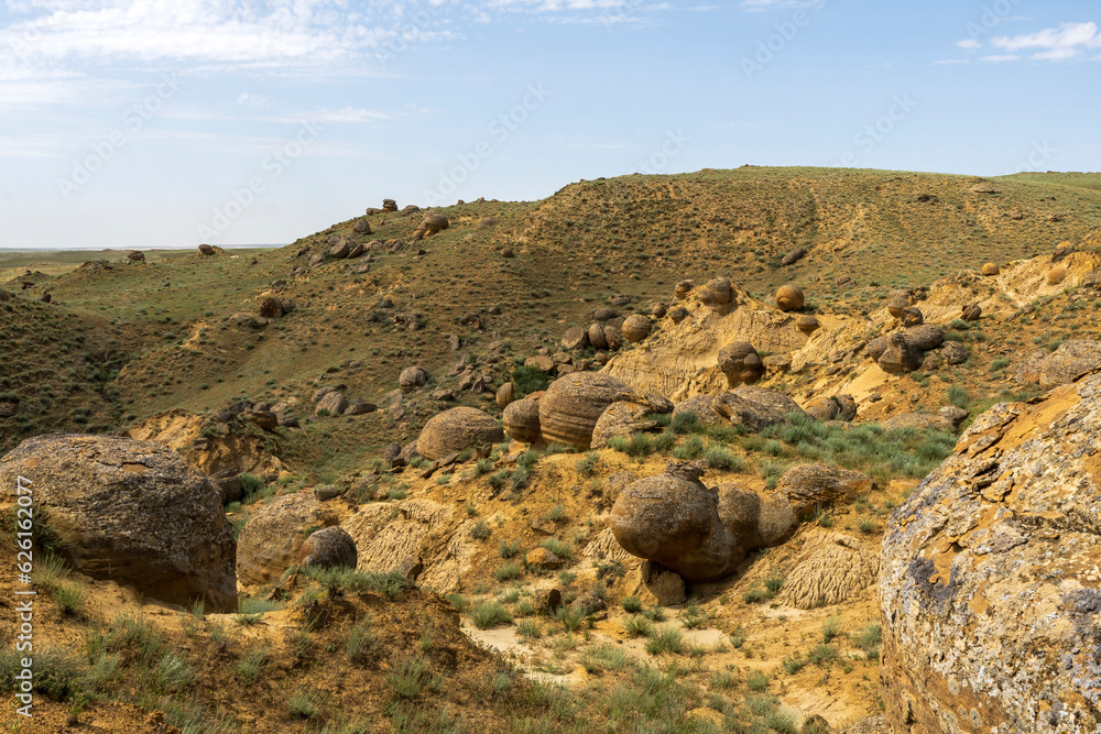 Torysh in Western Karatau, Kazakhstan. Also called the valley of balls ...