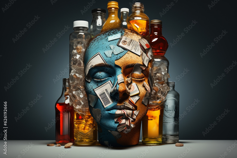 Harrowing concept of alcohol addiction, with a hauntingly artistic ...