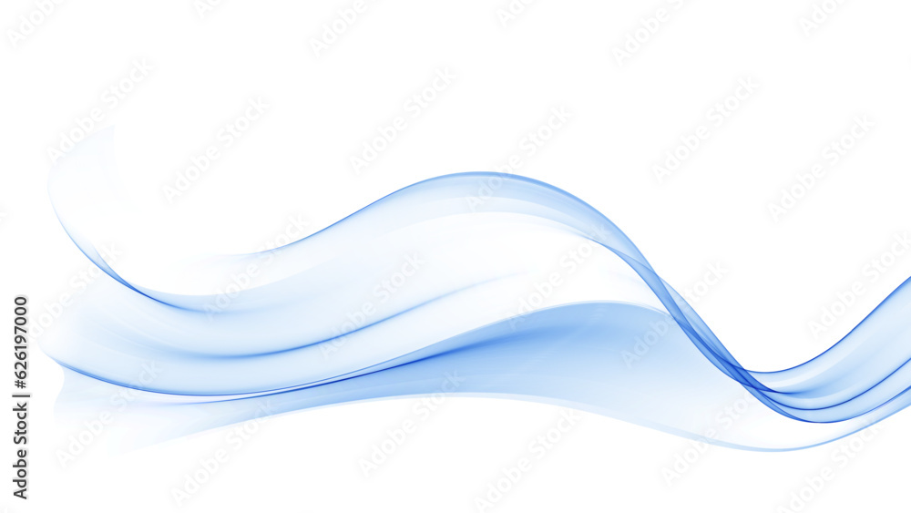 Blue wavy transparent wave background. Abstract background Stock Vector ...