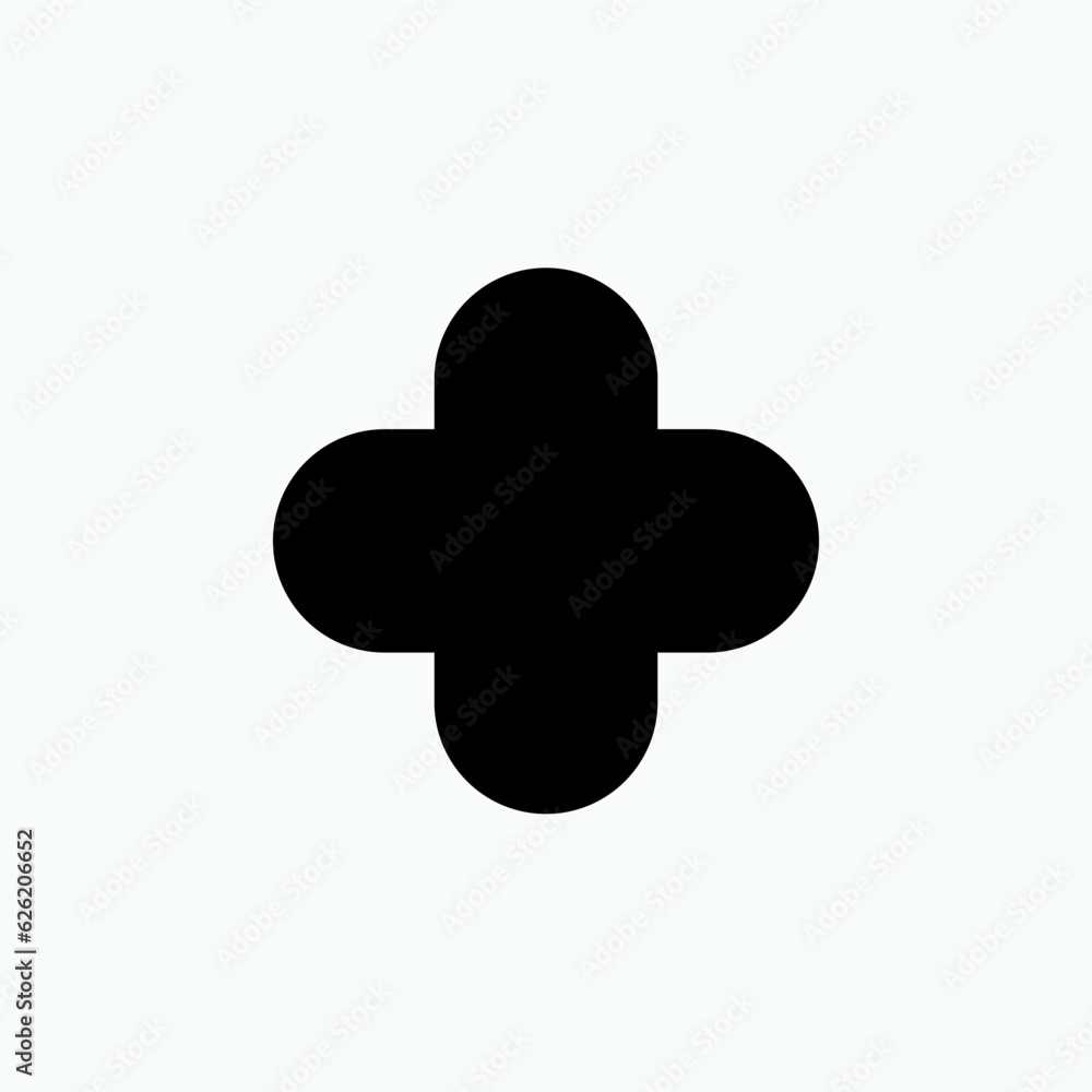 Add Icon. Plus, Positive. Ambulance, Medical Logo. Increase Sign and ...