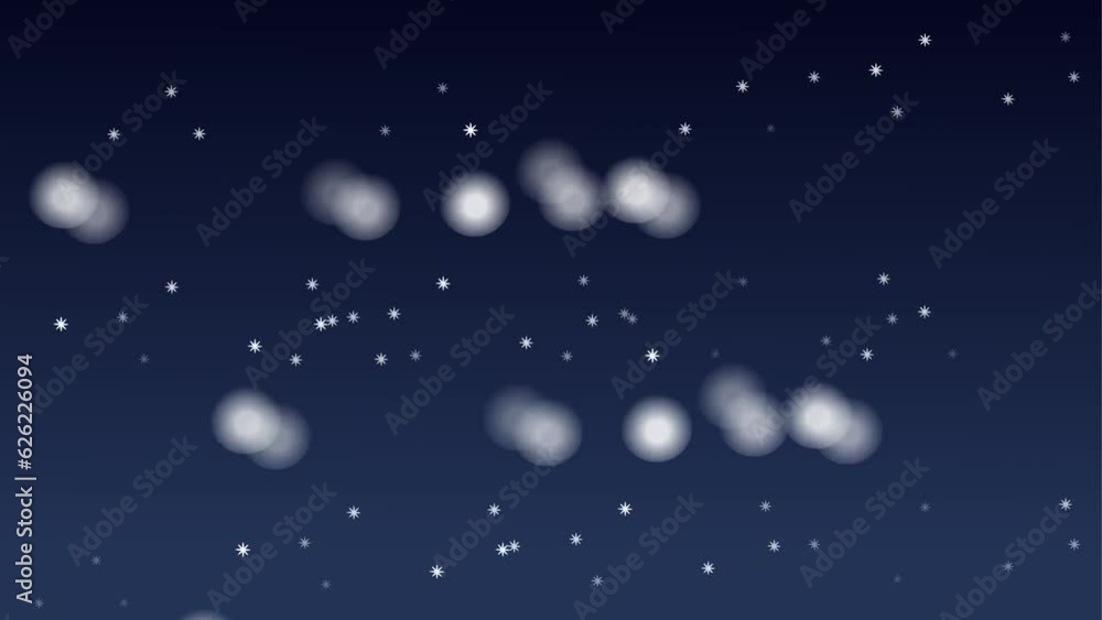 blinking colorful stars background and 2d animation, night sky, blinking star Stock Video ...