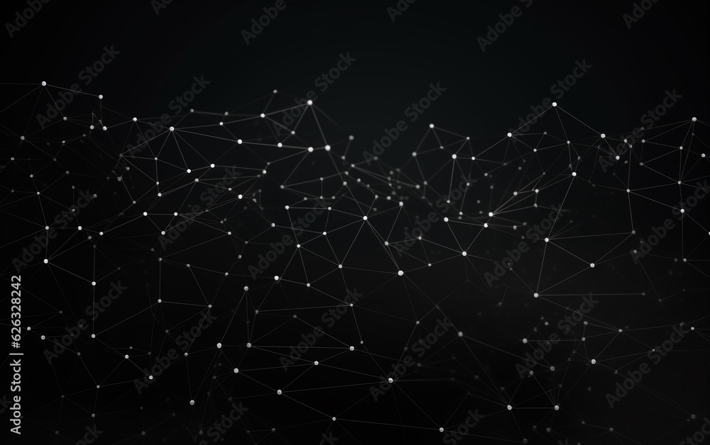 Abstract Digital Data Plexus Technology Background, abstract plexus shape technology background ...