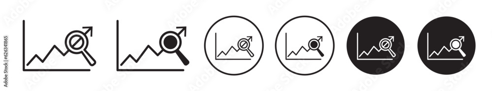Predictive Analytics icon set. analysis forecast statistics graph ... Predictive Analytics icon set. analysis forecast statistics graph ...