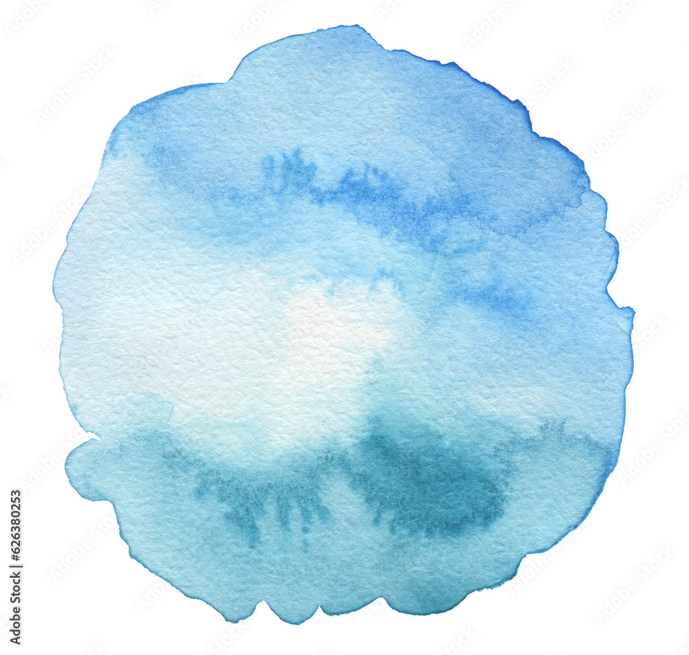 PNG Ink watercolor hand drawn circle cloud stain painting blot on ...