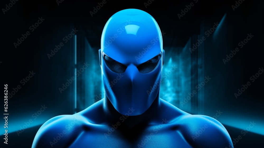 Abstract Enigma: An Enigmatic Hero Mask with a Cryptic Background ...