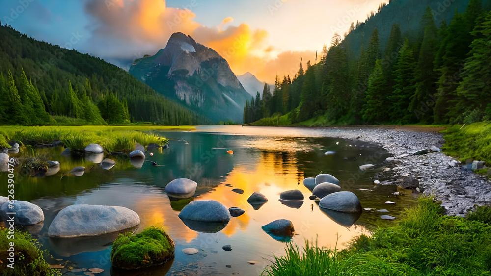 Experience the breathtaking beauty of nature with our stock photograph ...