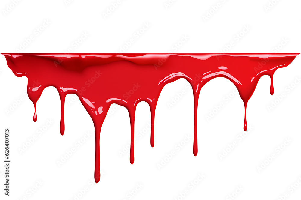 Liquid red drop Color design Stroke. Gradient colorful abstract ...