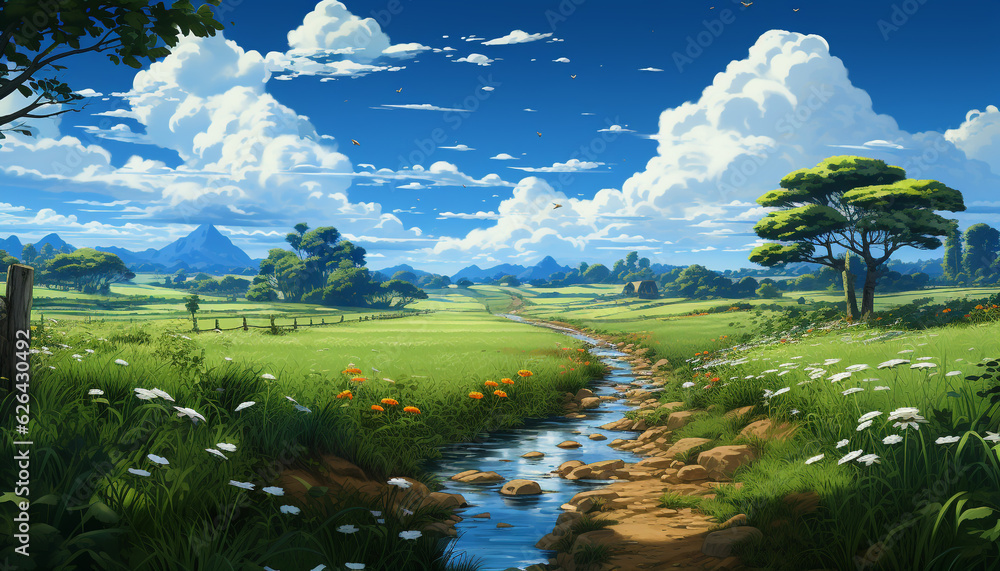 shiny pixel art a field in vietnam ultra detailed hyper realistic ...