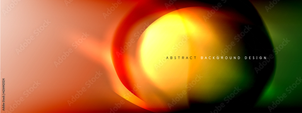 Color gradient shadows and light effects background. Lens flares and ...