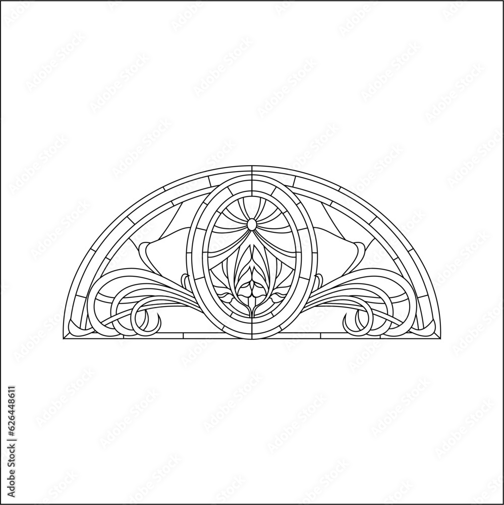 stained glass templates, round elements for stained glass windows ... stained glass templates, round elements for stained glass windows ...