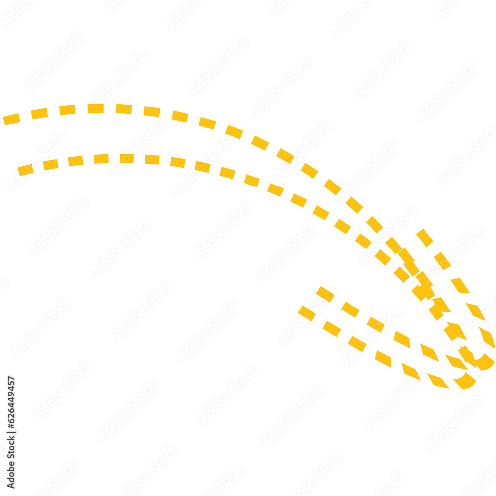 Digital png illustration of yellow curved arrow on transparent ...