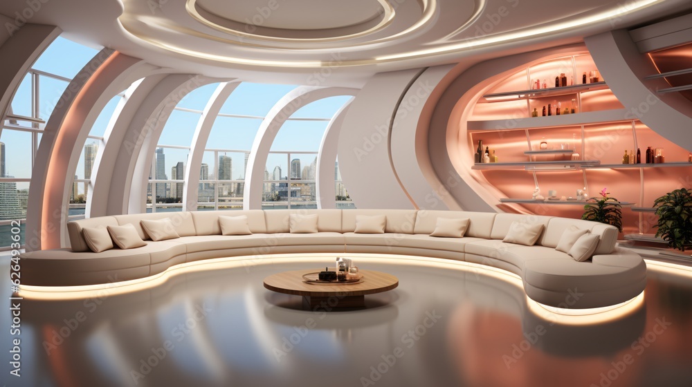 Tv Studio. Backdrop for TV shows .TV on wall. News studio. The perfect ...