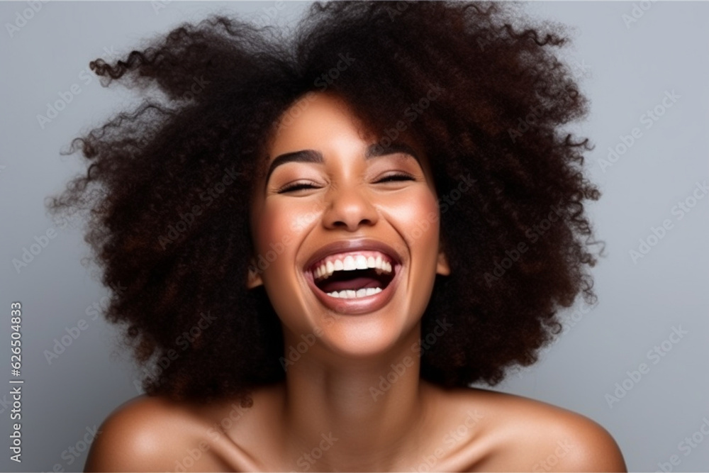 Positive human facial expressions, emotions, reaction and feelings ...