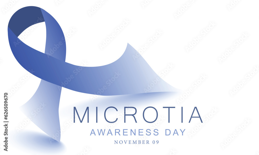 Microtia Awareness Day. background, banner, card, poster, template ...