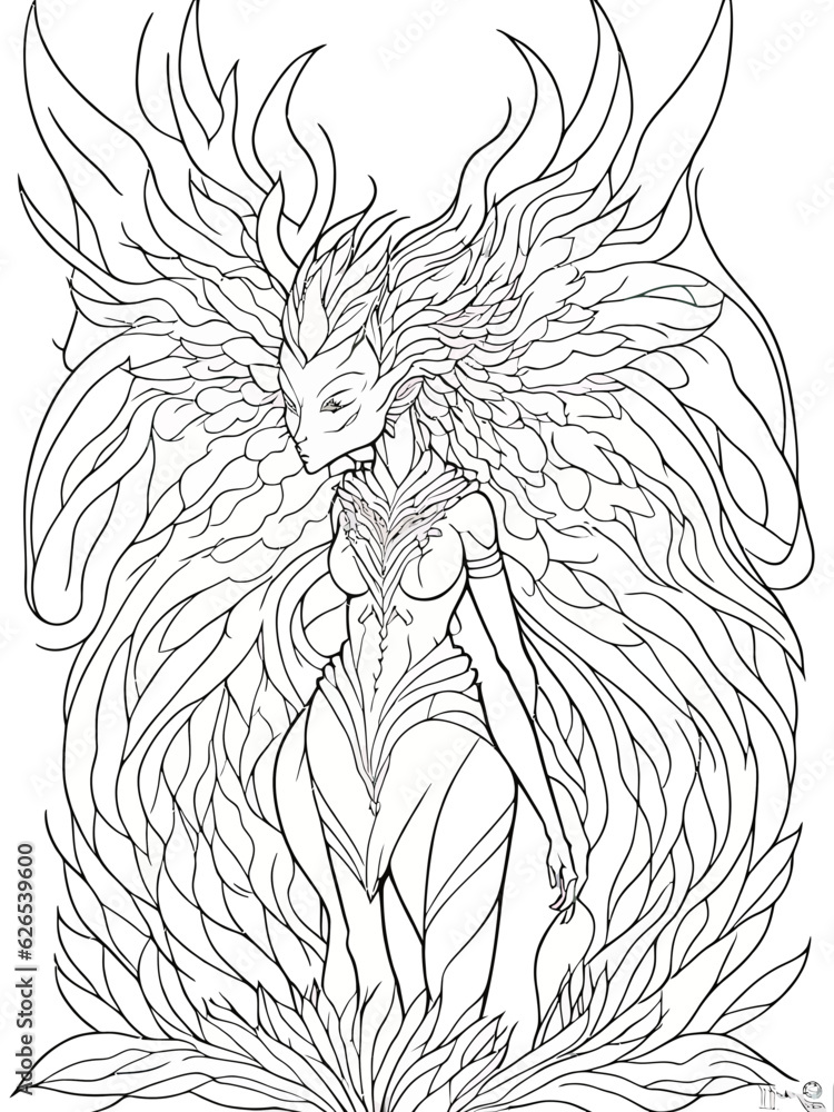 Magical Creatures Delight: Mythical Creatures Coloring Sheet for Kids ...