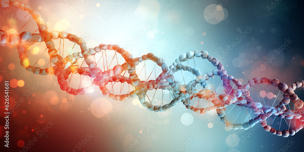 Dna Spots In Medical Science Background Exploring DNA Spotting ...
