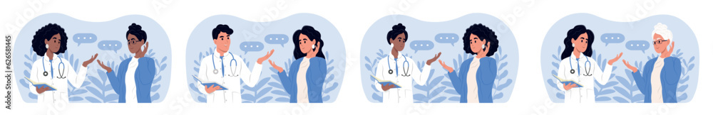 International Doctor's Day is celebrated of October. Doctors and ...