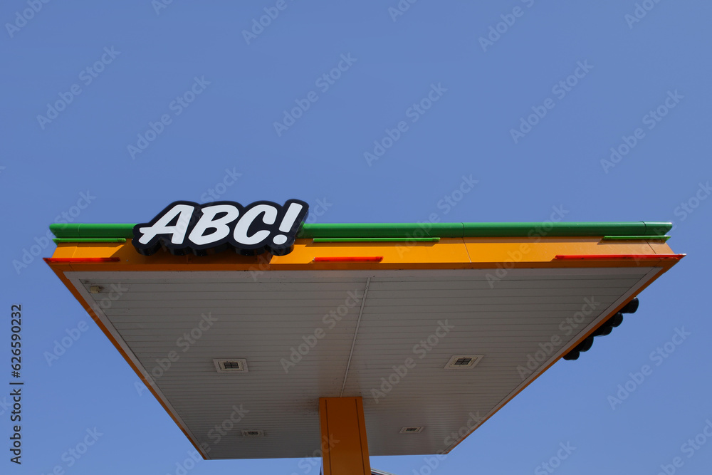ABC Self Service Gas Station in Inga/Inkoo - Finland, July 22 2023 ...