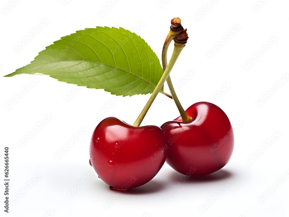 Reife Früchte: Die Pracht der saftigen Kirschen im Sommer Stock Photo ...