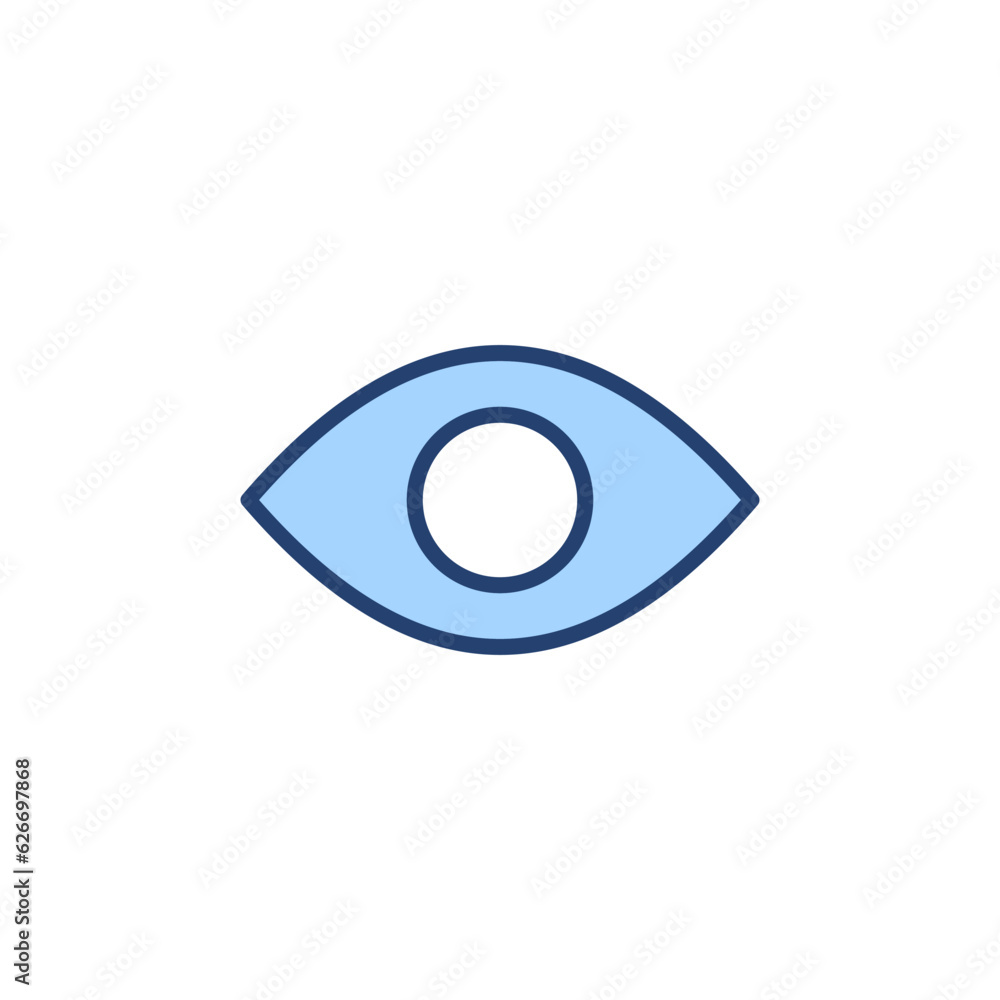 Eye icon vector. Eye sign and symbol. Look and Vision icon. vector de ...
