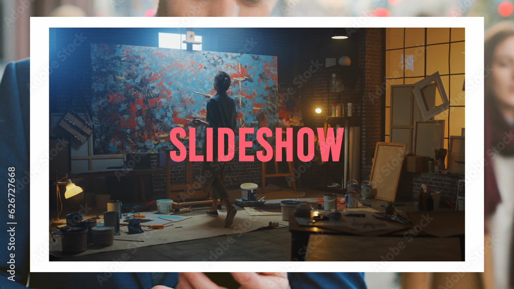 Minimal Dynamic Slideshow Stock Template | Adobe Stock