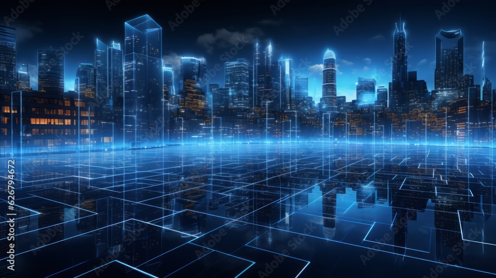 Data-Driven Cityscapes: A Picture of Modern City Buildings Bathed in ...