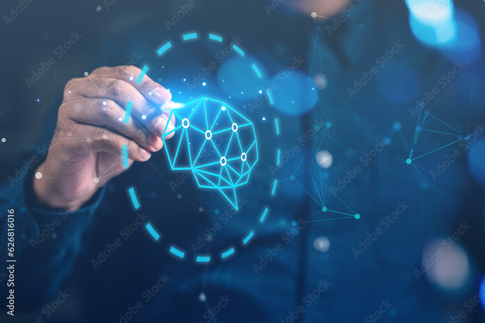 artificial intelligence, technology, processor, network, link, system, intelligence, innovation ...