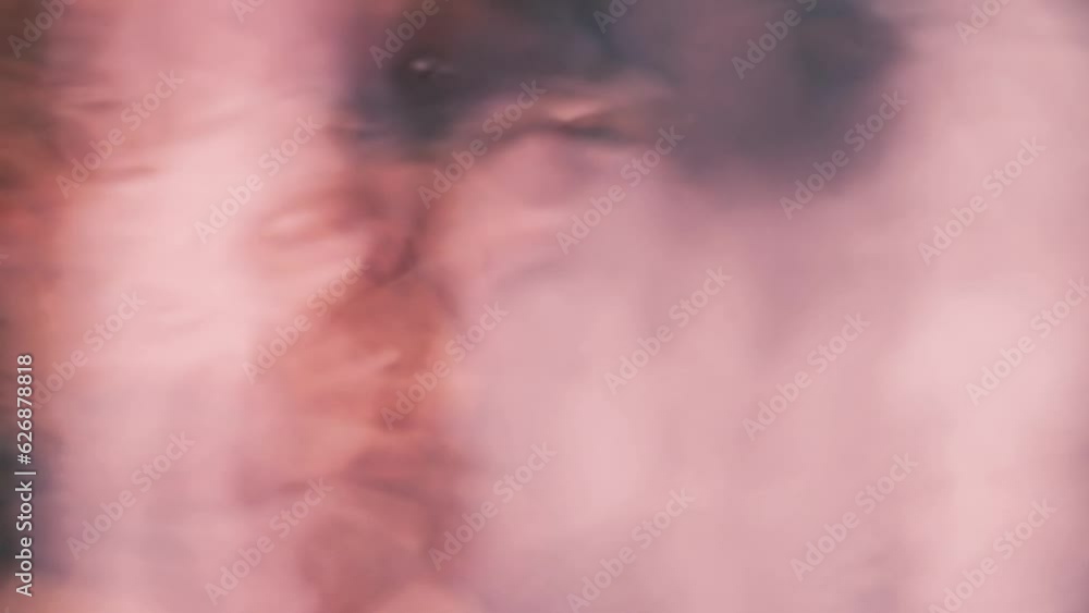 Hydrology. Water pollution, roiling (fluid) mechanics. Jets of cloudy ...