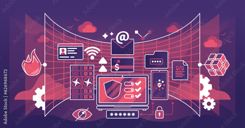 Network security and safe cyberspace platform with information ...