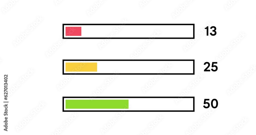 Status bar animation pack. Loading bar downloading. Barloading screen progress animation ...