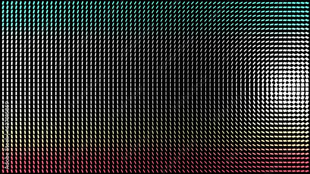 Green yellow orange rotating sun background loop. Spinning around the ...