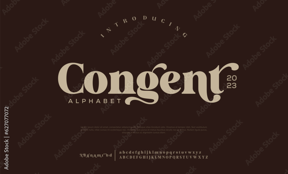 Elegant alphabet letters font set. Classic Custom Lettering Designs for ...