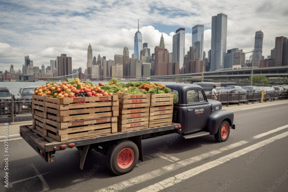 Farm to table delivery service bringing farm-fresh produce to city ...