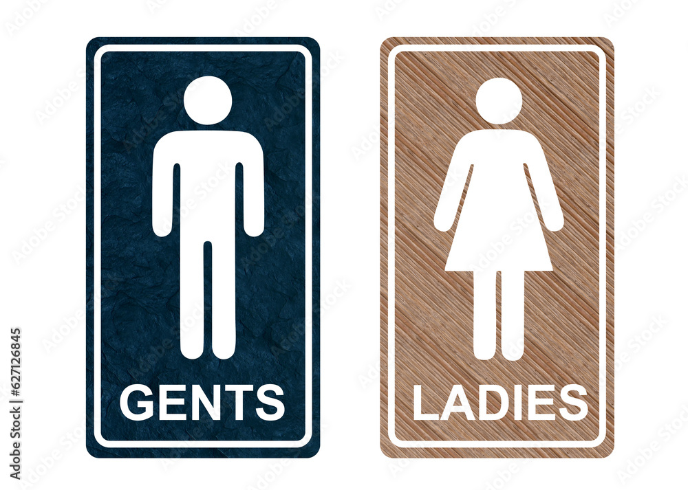 toilet signage icon with modern background Stock Illustration | Adobe Stock