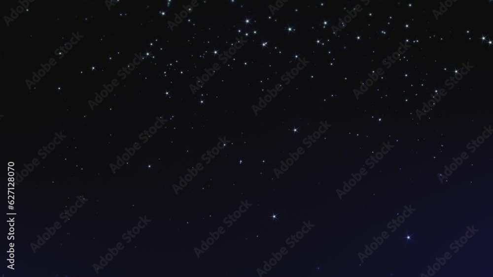 Blinking Star falling glitter particles Falling White confetti ...