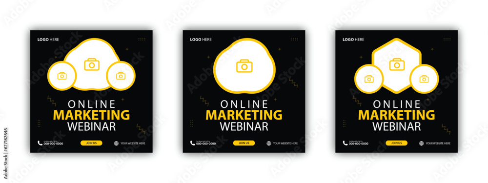 Corporate and digital business marketing promotion post design or ...
