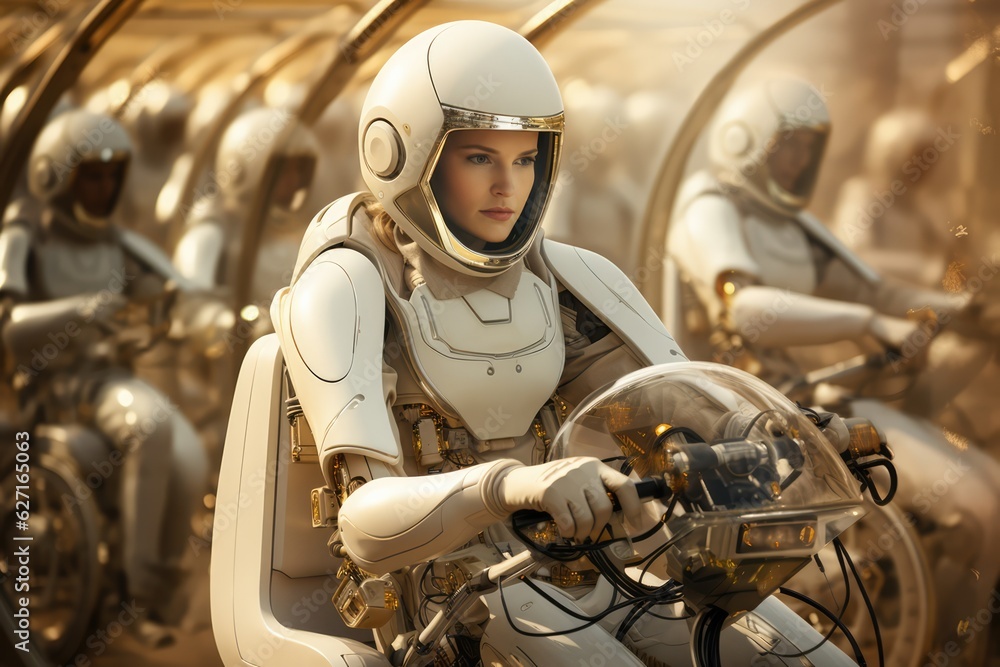 Robot As Human In Tricycle. Competitionrobotics, Tricycles ...