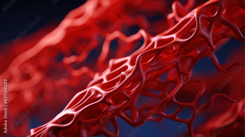 3D illustration mockup of the human organ systems, circulatory ...