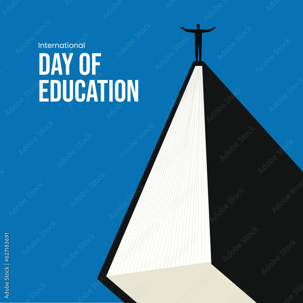 Lead with knowledge, International day of education, Educational ...