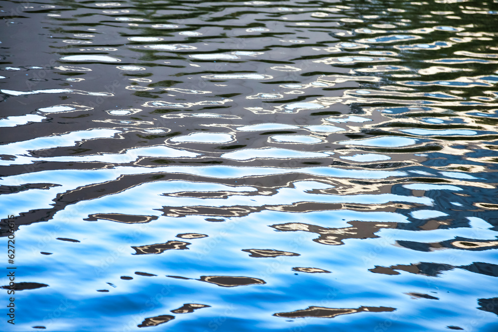 Creative water surface backgrounds for design wallpaper, full frame ...