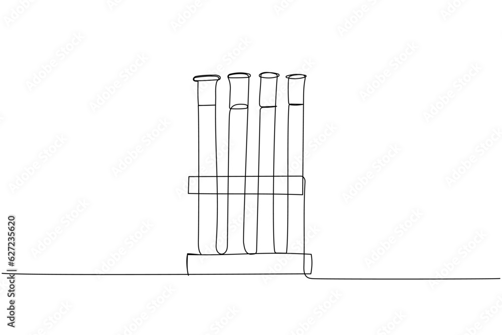 Tubes in holder, Test tube rack, medical tests, medical supplies ...