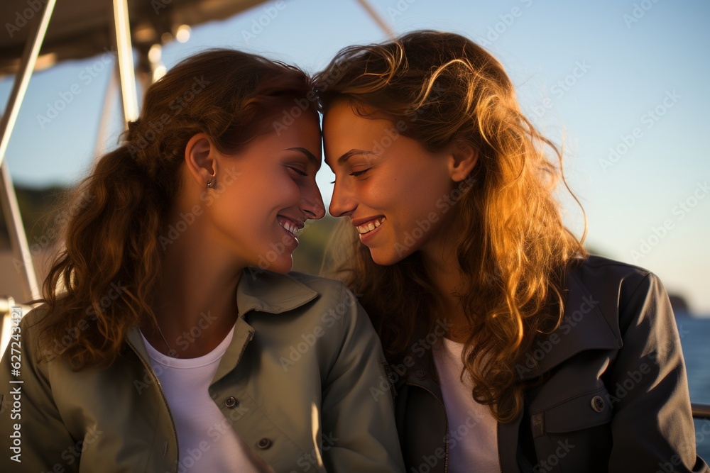 young lesbian gay women showing the diversity among young people Stock ...