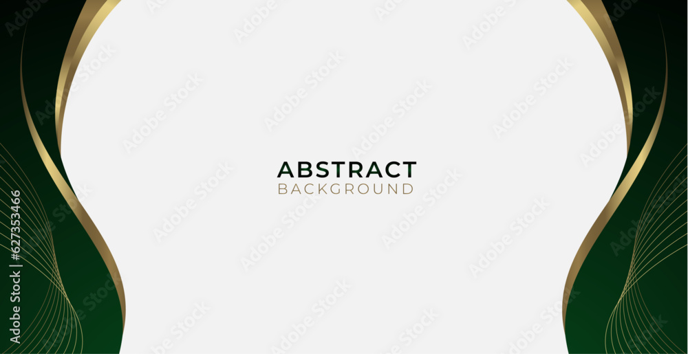 Luxury premium royal green and gold, background. Modern luxury and ...