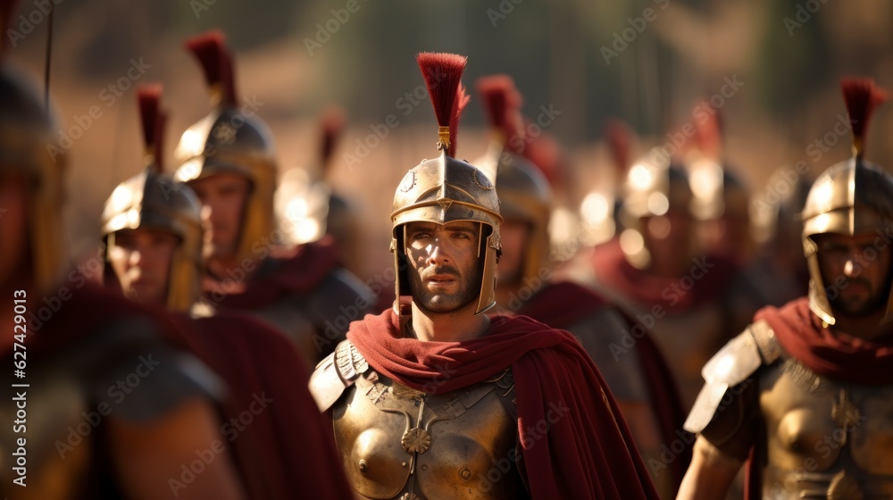 Roman Soldiers Marching