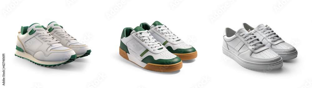 transparent background cutouts of classic sneakers sport shoes ...