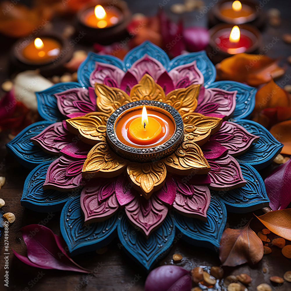 Vibrant Rangoli Art: A Beautiful Celebration of Colors and Culture - An ...