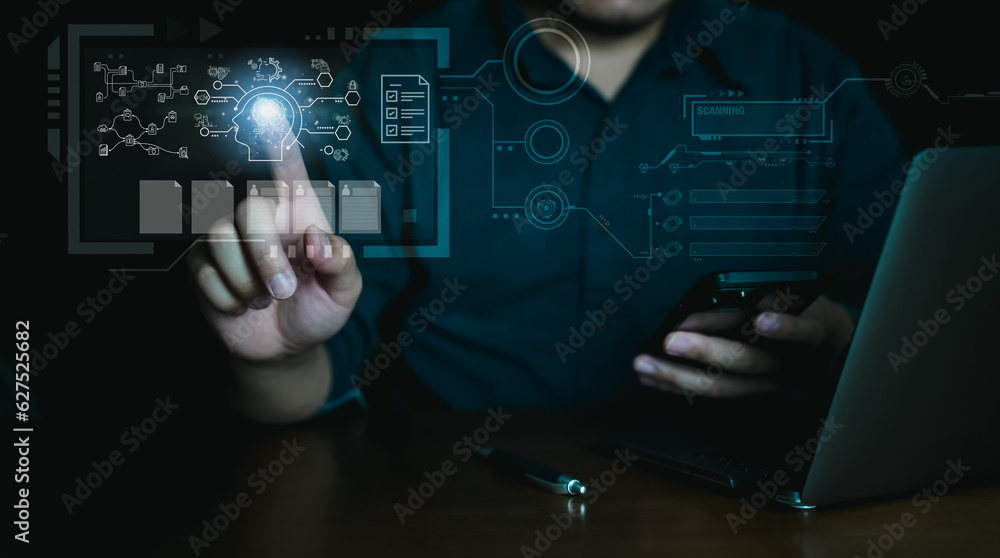 Artificial Intelligence (AI) development, Designer control program and ...