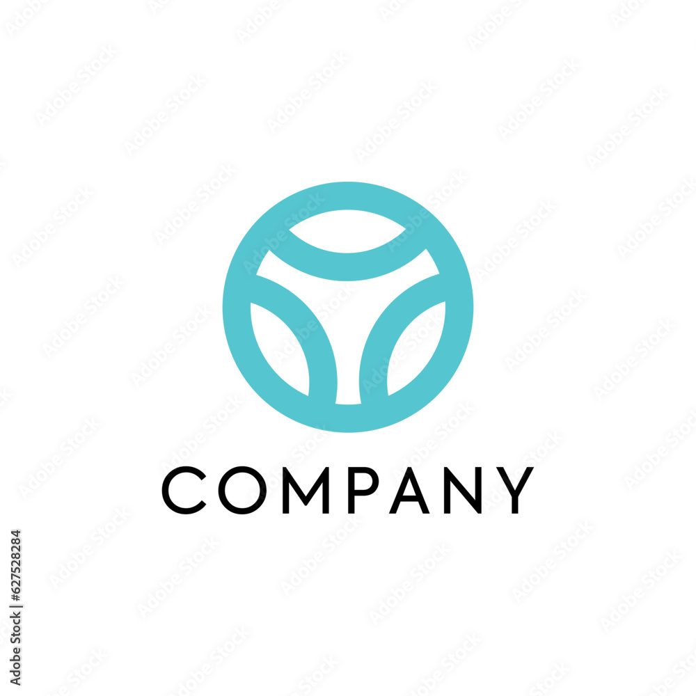 Community logo design, communication, round logo. circle logo, people ...