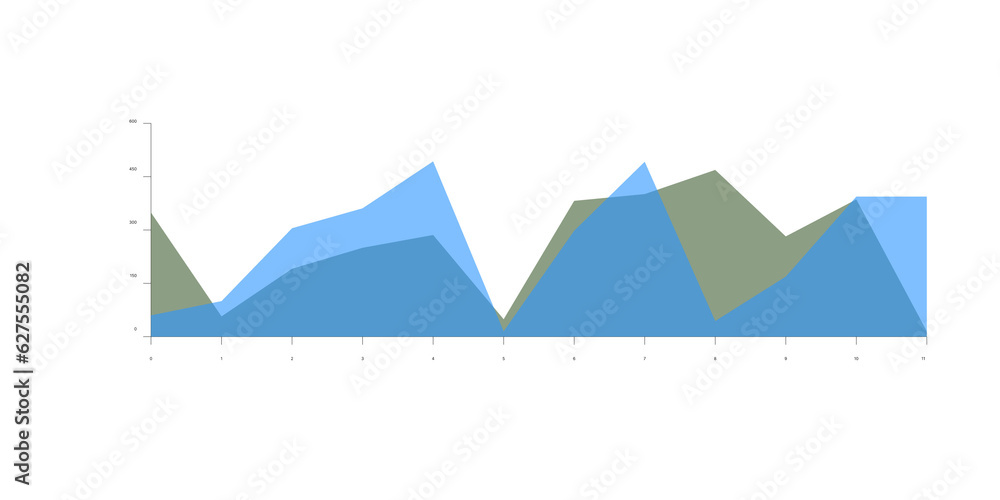 cut isolated graph, chart, table, bar. Chart and graph for web, website ...
