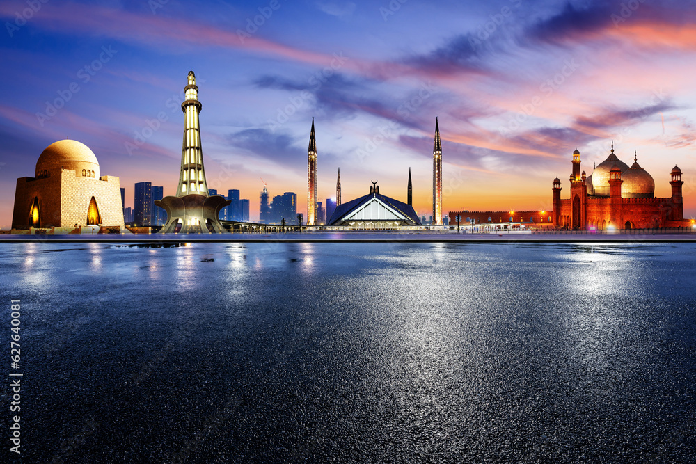 Pakistan Monuments. Environment. Quaid-e-Azam Tomb. Minar e Pakistan ...